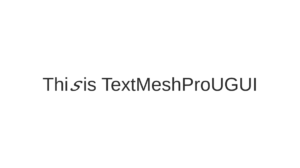 DOTweenでTextMeshProを文字ごとにアニメーションさせる | ゲームUIネット